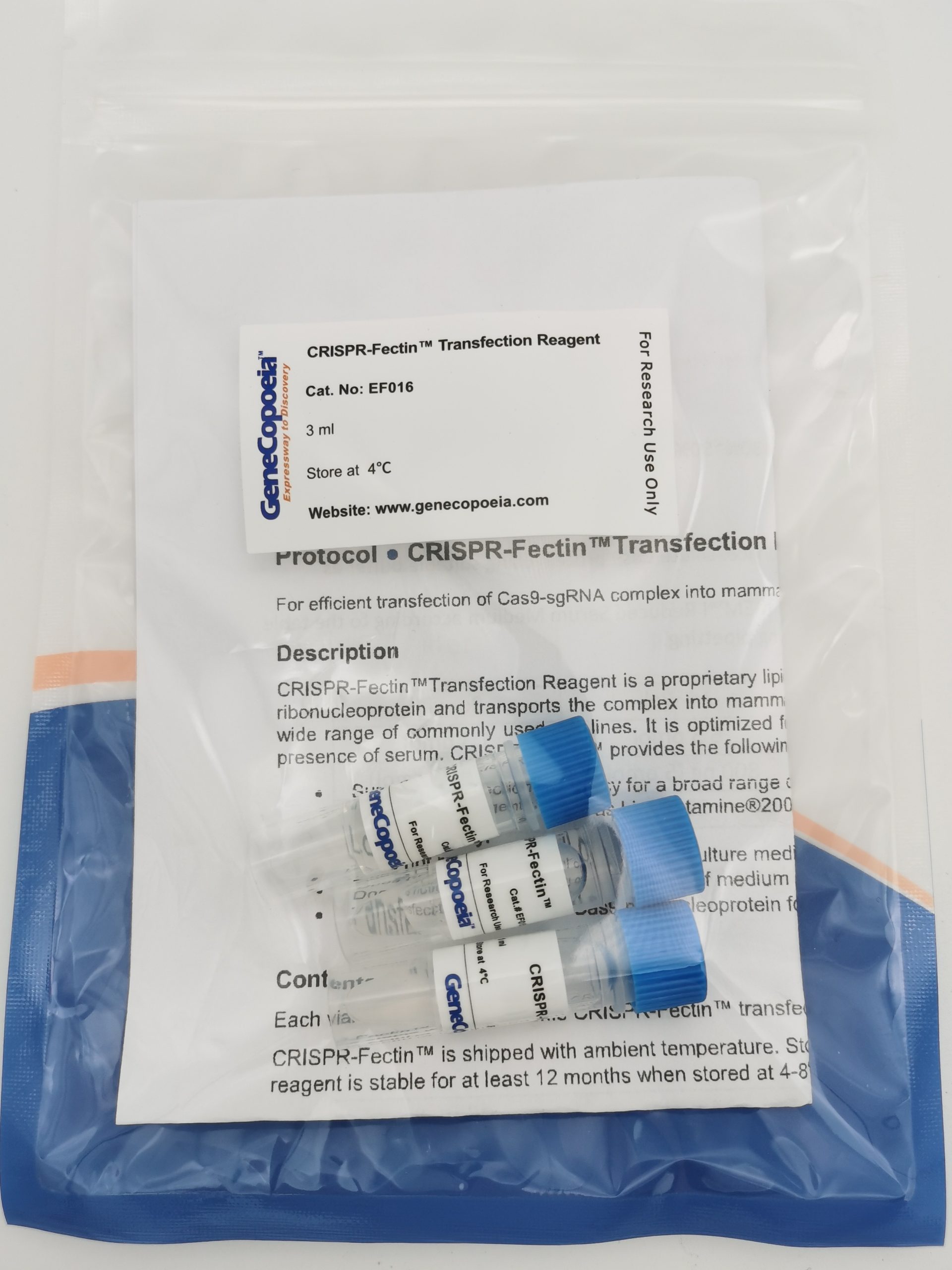 CRISPR-Fectin™ Transfection Reagent | GeneCopoeia™